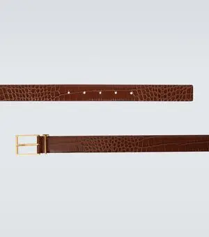 TOM FORD T Loop Belt - Brown