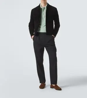 TOM FORD Piqué Polo Shirt - Green