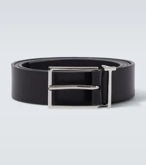 TOM FORD T Loop Leather Belt