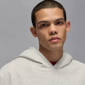 JORDAN Brooklyn Oversized Pullover Hoodie - Grey
