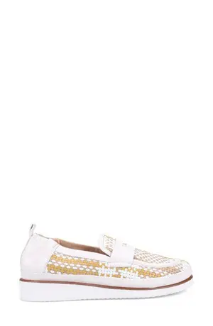 Ron White Nayomi Woven Penny Loafer