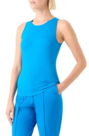 Akris Sleeveless Stretch Modal Top