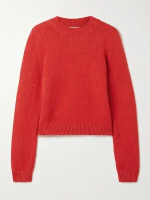 Khaite Leta Cashmere Sweater - Red