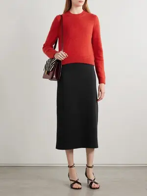 Khaite Leta Cashmere Sweater - Red