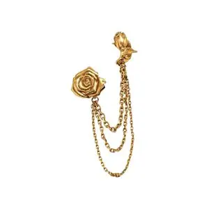 PECORA Rose Dangle Earring - Gold