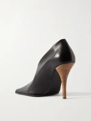 Alaïa 90 Leather Pumps - Black