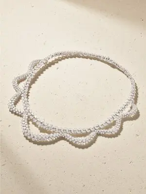 Yeprem Y-couture 18-karat White Diamond Necklace - Gold