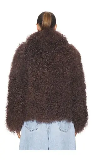 LAMARQUE Bianca Fur Jacket - Brown