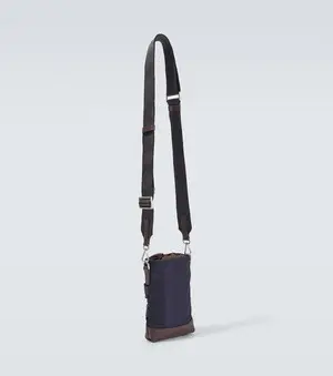 Prada Speedrock Re-nylon Phone Pouch - Brown