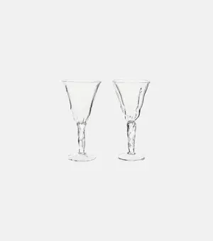 ALEXANDER KIRKEBY Crystal Wine Glass - Transparent