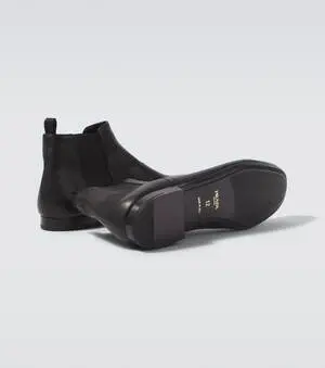 Prada Leather Chelsea Boots