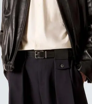 Loewe Leather Belt - Black
