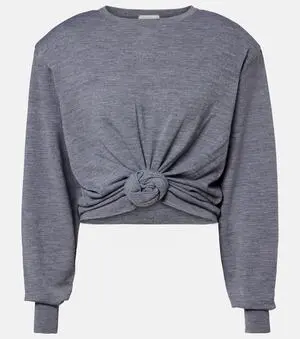 Magda Butrym Wool Sweater - Grey