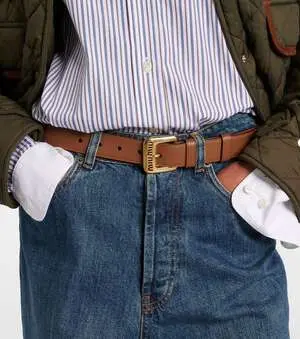 Miu Miu Leather Belt