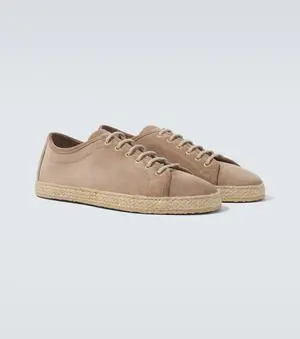 Brunello Cucinelli Suede Espadrilles
