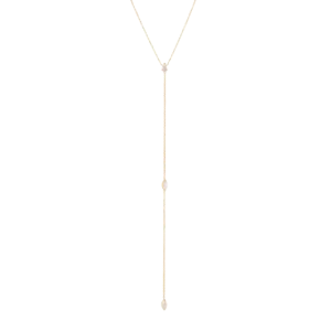 OUF! Marquise Diamond Lariat Necklace