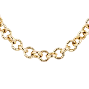 OUF! 14k Yellow Gold Jumbo Cable Chain Necklace - One-color
