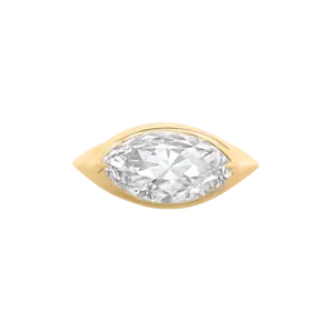 OUF! Sunken Diamond Marquise Ring