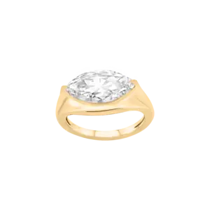 OUF! Sunken Diamond Marquise Ring