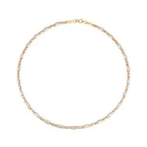 OUF! Tricolor Disco Ball Necklace - One-color