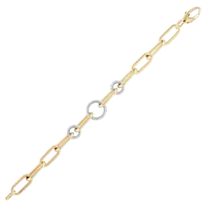 OUF! Diamond Links And Chain Bracelet - One-color