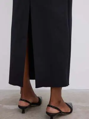HOUSE OF DAGMAR Stretch Jersey Ankle-length Skirt