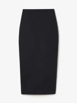 HOUSE OF DAGMAR Stretch Jersey Ankle-length Skirt