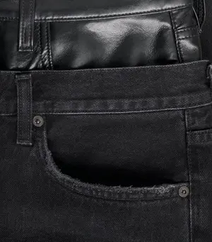 AGOLDE Elson Double-waist Straight Jeans