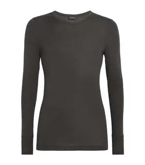 Hanro Woolen Silk Long Sleeve T-shirt