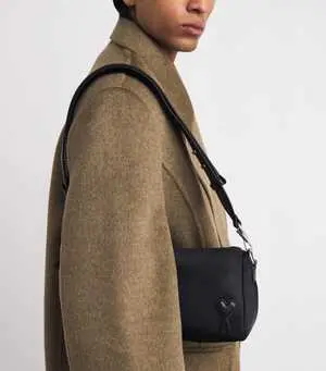 Ami Canvas Marcel Messenger Bag