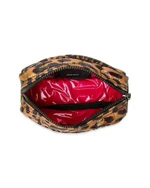 THINK ROYLN Quilted Print Cosmetic Pouch