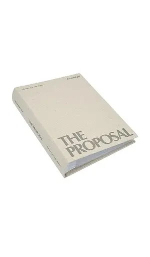 THE CEREMONY CLUB Proposal Photo Album In Beige - Linen