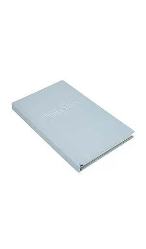 THE CEREMONY CLUB Wedding Planning Journal In Blue - Blue Linen