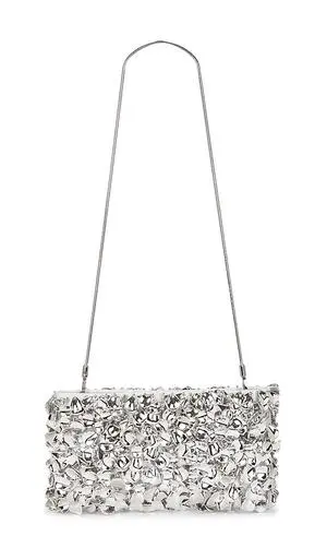 Simkhai Reese Beaded Clutch - Silver