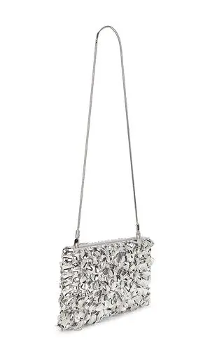 Simkhai Reese Beaded Clutch - Silver
