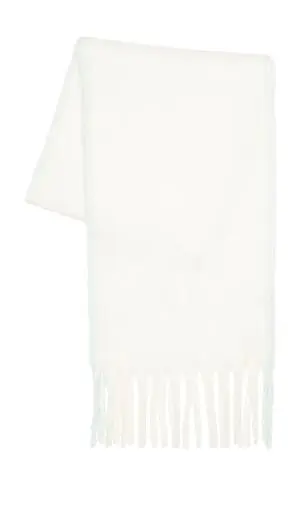 Free People Winter Chill Blanket Scarf In Beige - Ivory