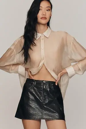 AGOLDE Keira Mini Skirt