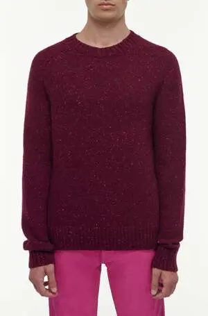 Gabriela Hearst Daniel Knit Cashmere Sweater - Bordeaux