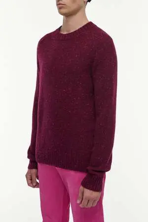 Gabriela Hearst Daniel Knit Cashmere Sweater - Bordeaux