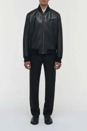 Gabriela Hearst Gregory Leather Bomber