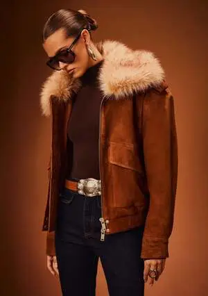 Retrofete Erynn Suede Jacket