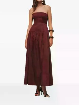 Aje Strapless Maxi Dress