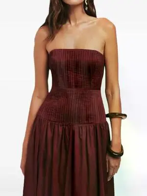 Aje Strapless Maxi Dress