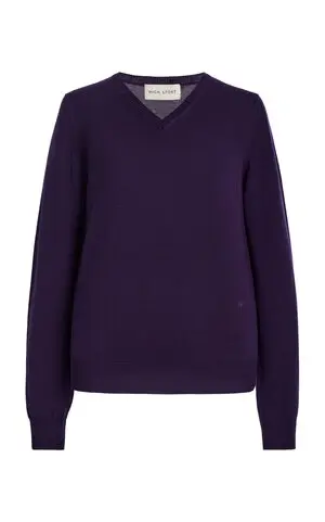 HIGH SPORT Billie Wool Sweater - Purple