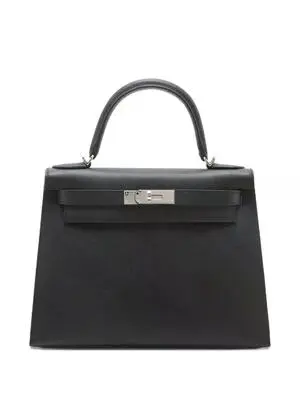 Hermès Epsom Kelly Ii Sellier 28 - Black