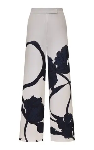 ANDRES OTALORA Andres Otalora Adira Scuba Wide-Leg Pants