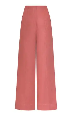 ANDRES OTALORA La Promesa High-Rise Wide-Leg Pants