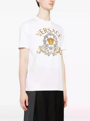 Versace Embroidered T-shirt