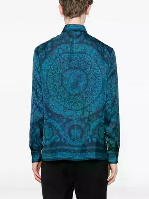 Versace Barocco Shirt - Blue