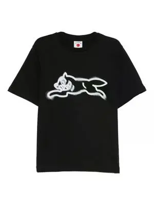 ICECREAM Spray Paint Running Dog T-shirt